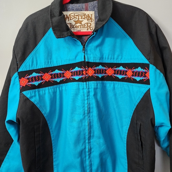 Western Frontier | Jackets & Coats | Vintage 9s Western Fronteir Teal ...